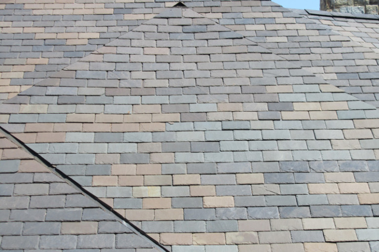 Historic Vermont Blend Slate Roof - Vermont Slate Roofs | Greenstone ...