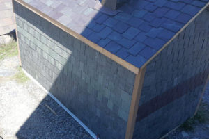 Slate walls installed using SlateTec installation system | Greenstone ...