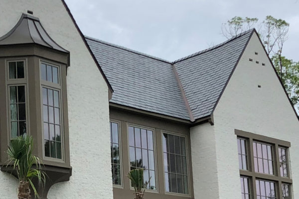 Greenstone Slate® Unfading Spanish Black slate roof for Georgia residence