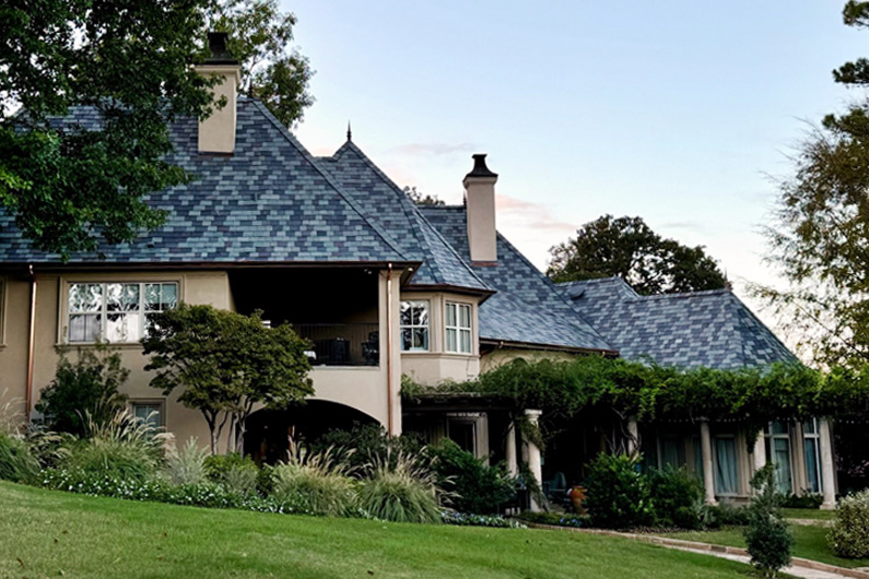 Lightweight Vermont slate roofs | SlateTec slate roof installation method